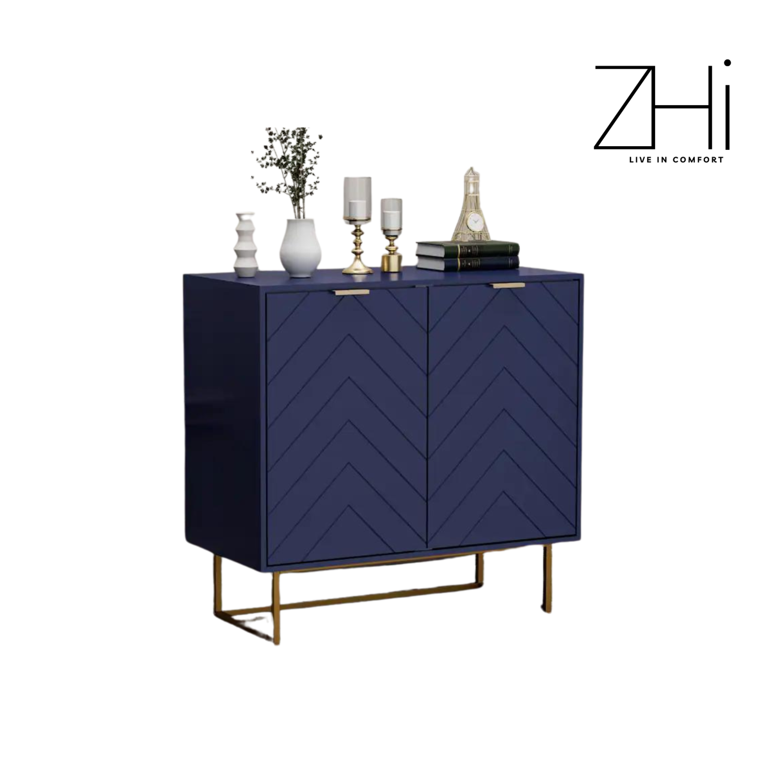 Navy Blue Dining Sideboard – ZHi