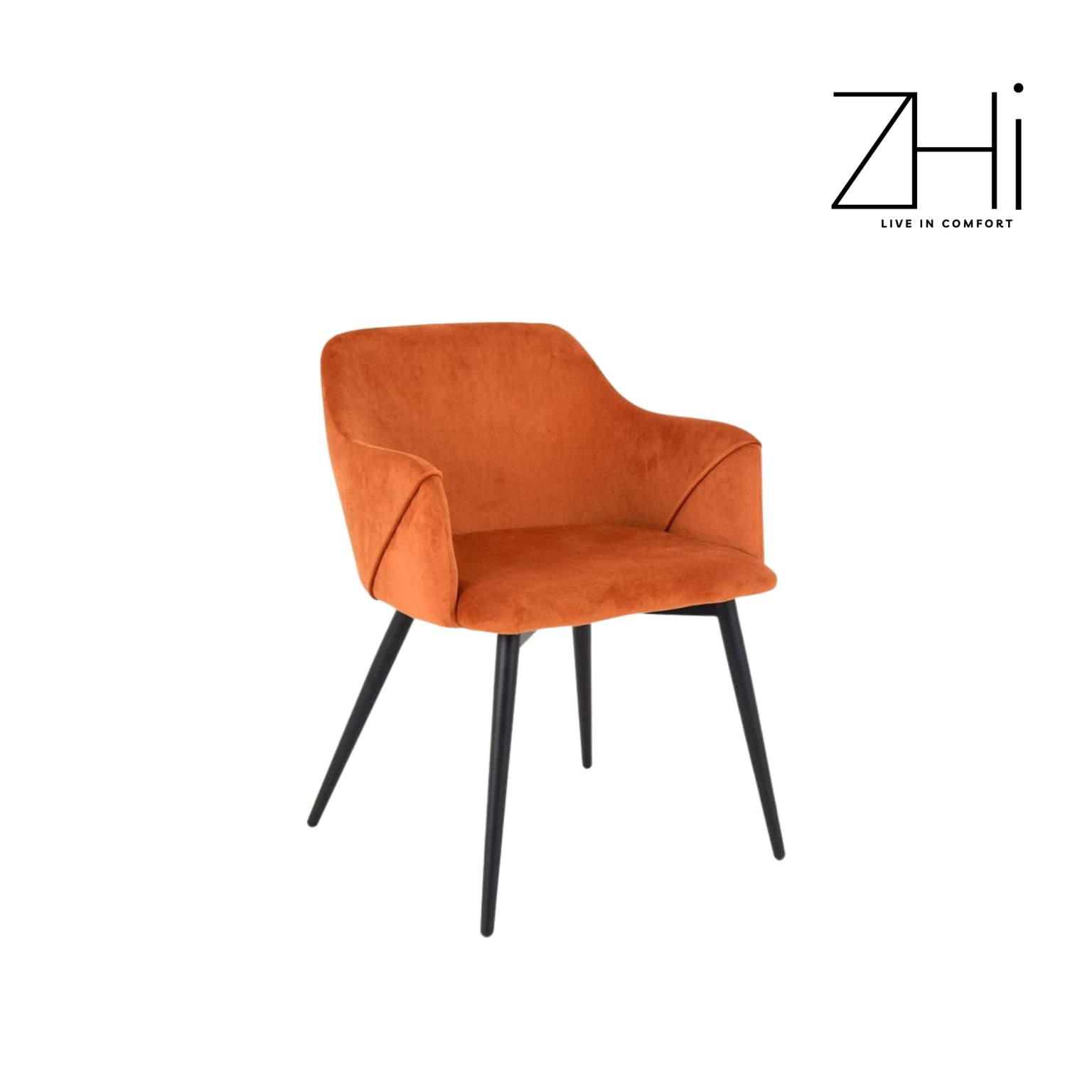 Rust Orange Dining Chair – ZHi
