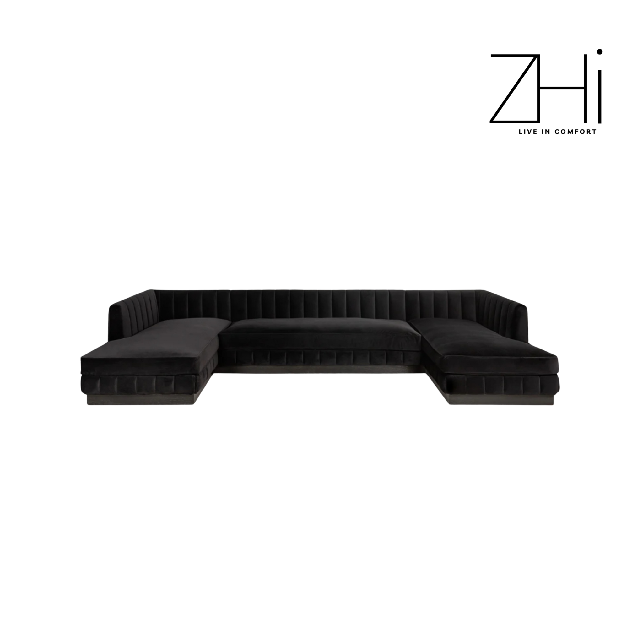 Noir Luxe Sectional Sofa – ZHi