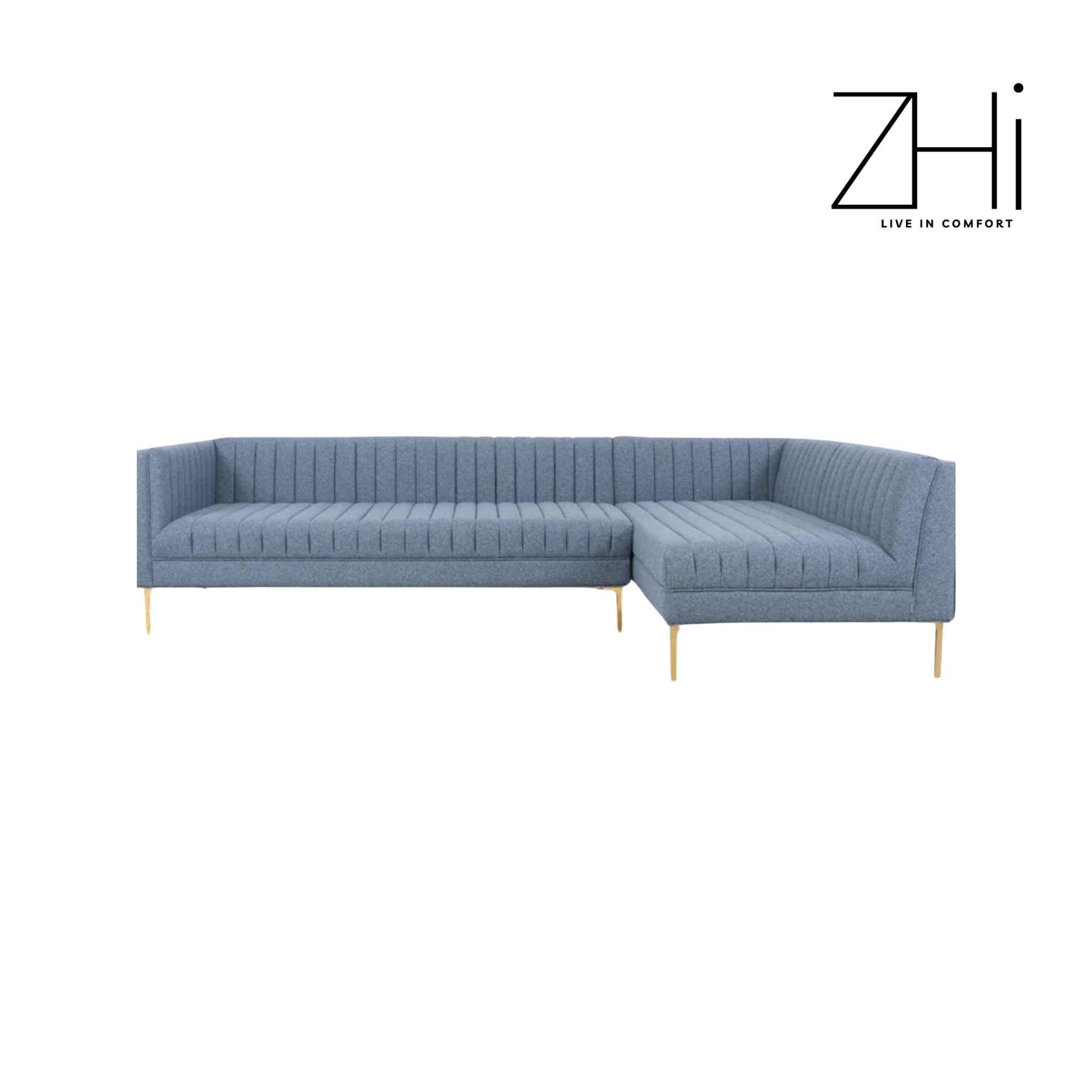 Azure Modern L-Sectional Sofa – ZHi